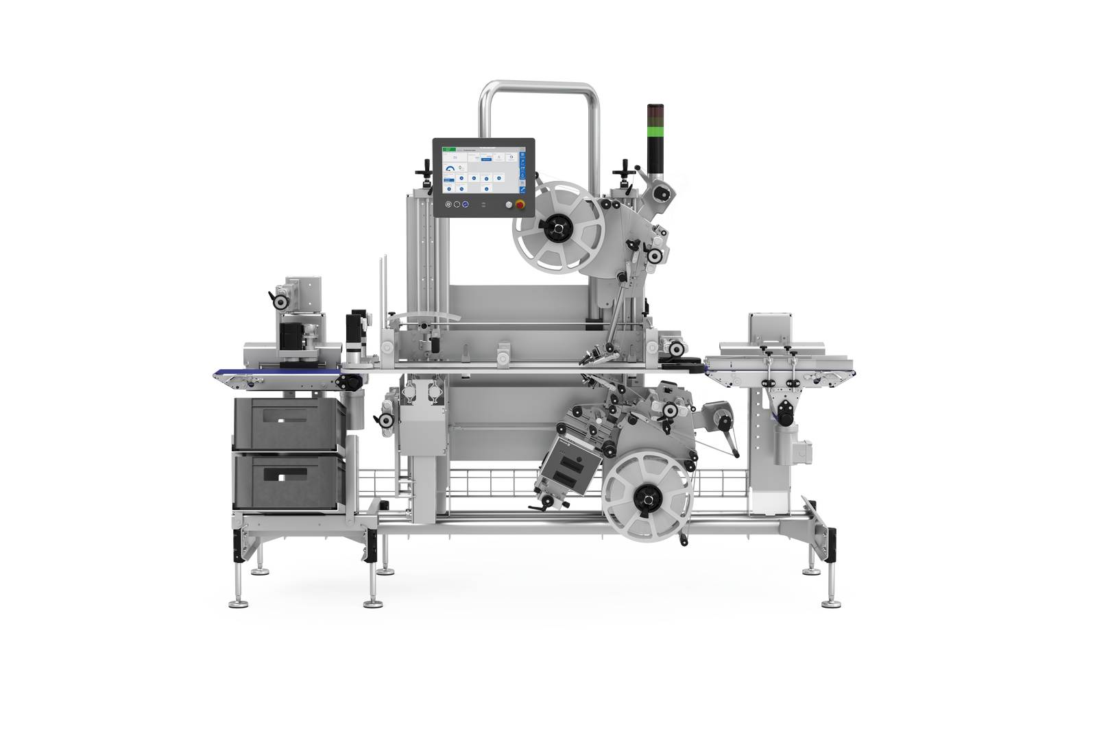 Conveyor belt labellers | MULTIVAC