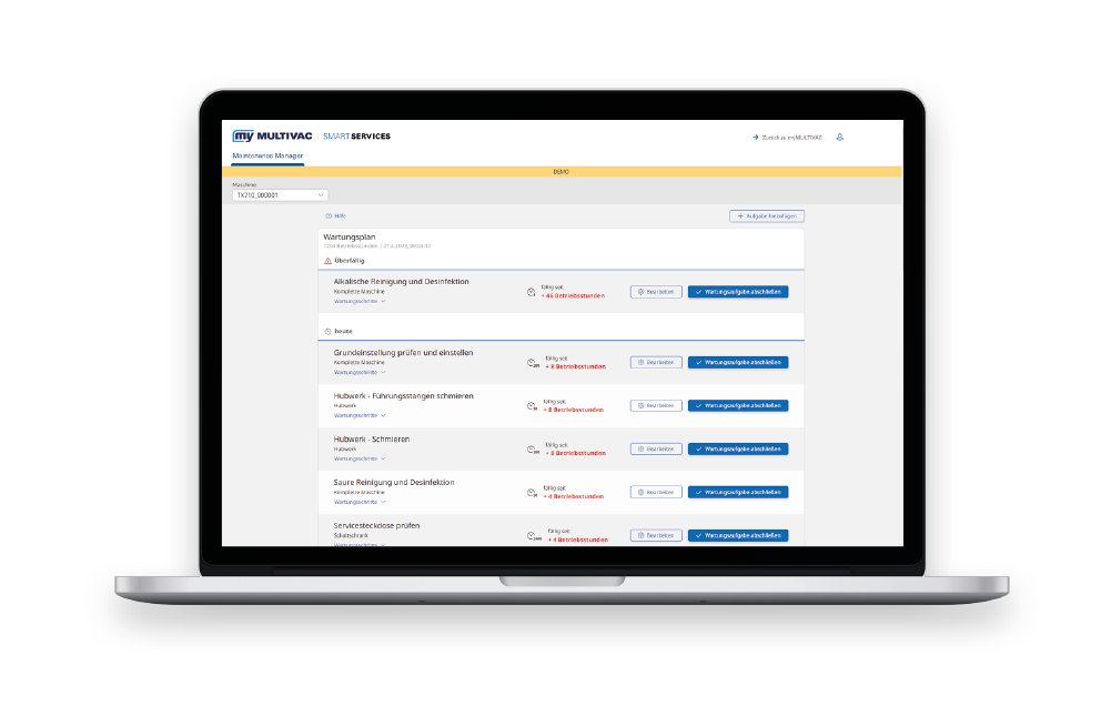 Smart Services | MULTIVAC Smart Services