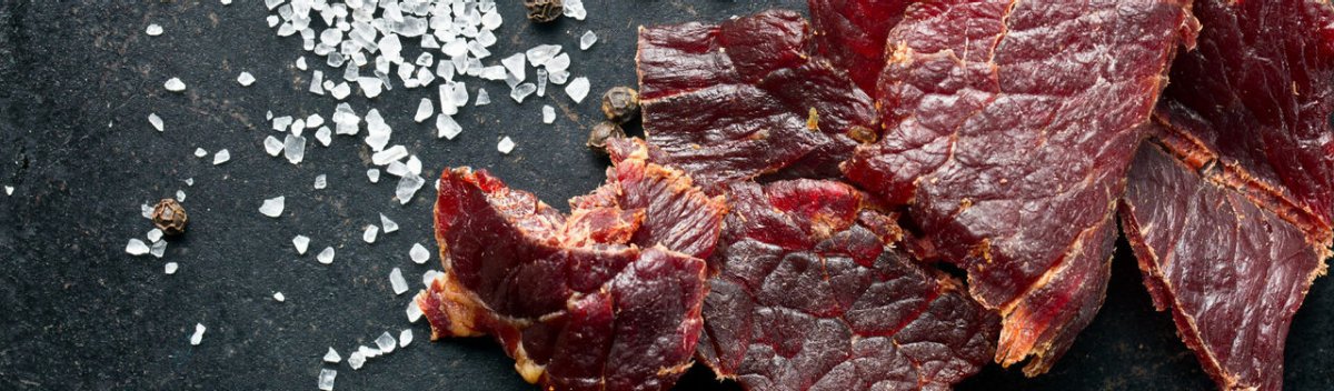 Beef jerky in attractive aluminium packs | MULTIVAC Erfolgsgeschichte